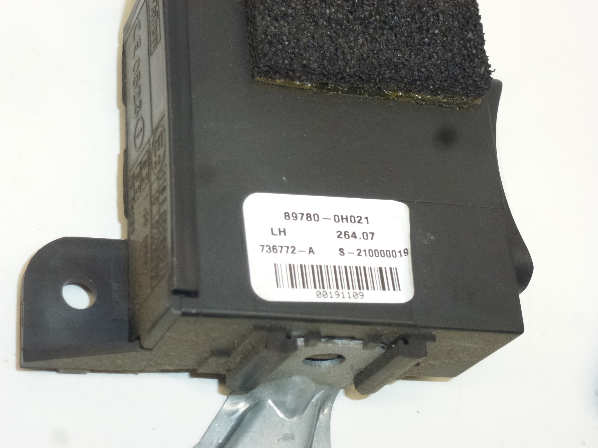 Immo sada se dvěma čipy pro Citroën C1 Peugeot 107 89780-0H021 6545PR ...